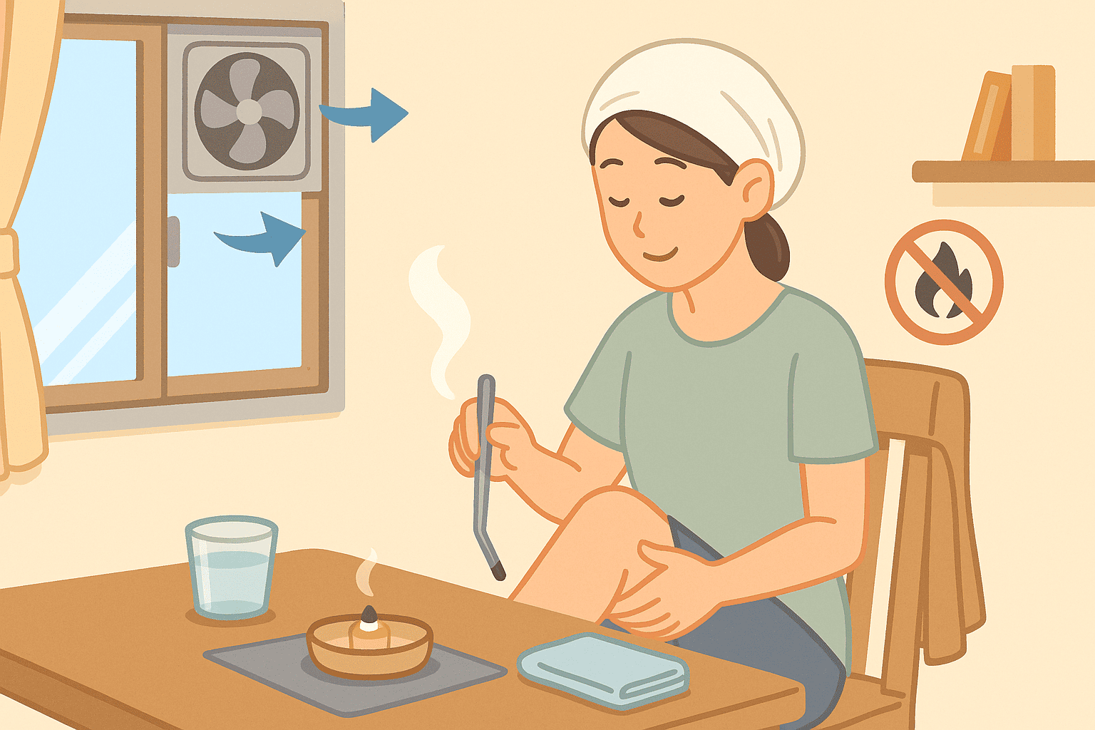 お灸の煙は安全？—鍼灸師とよもぎ栽培者の目線で、やさしく本音解説 - yomogi-base